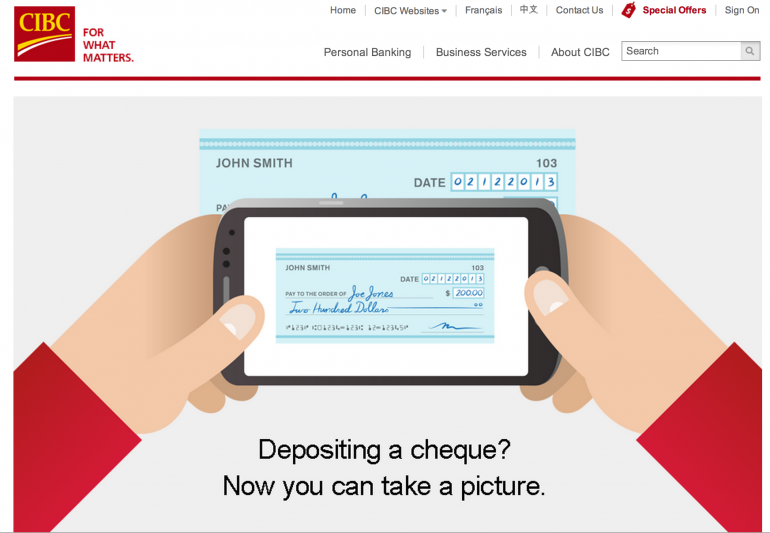 Canadians Have Deposited Over a Million eCheques on the CIBC App | BetaKit